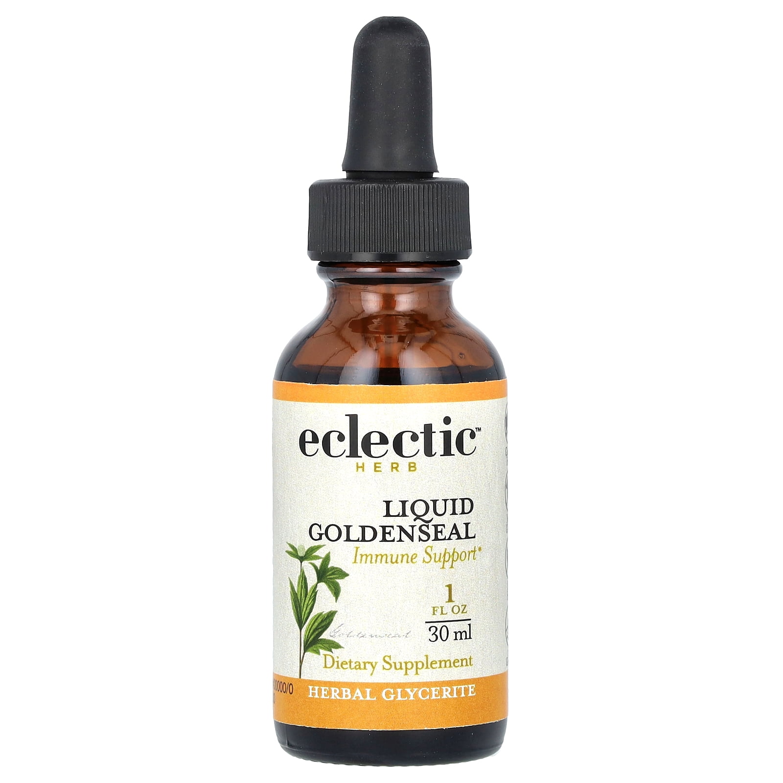 Eclectic Herb Liquid Goldenseal, 1,000 mg, 1 fl oz (30 ml) - Walmart.com
