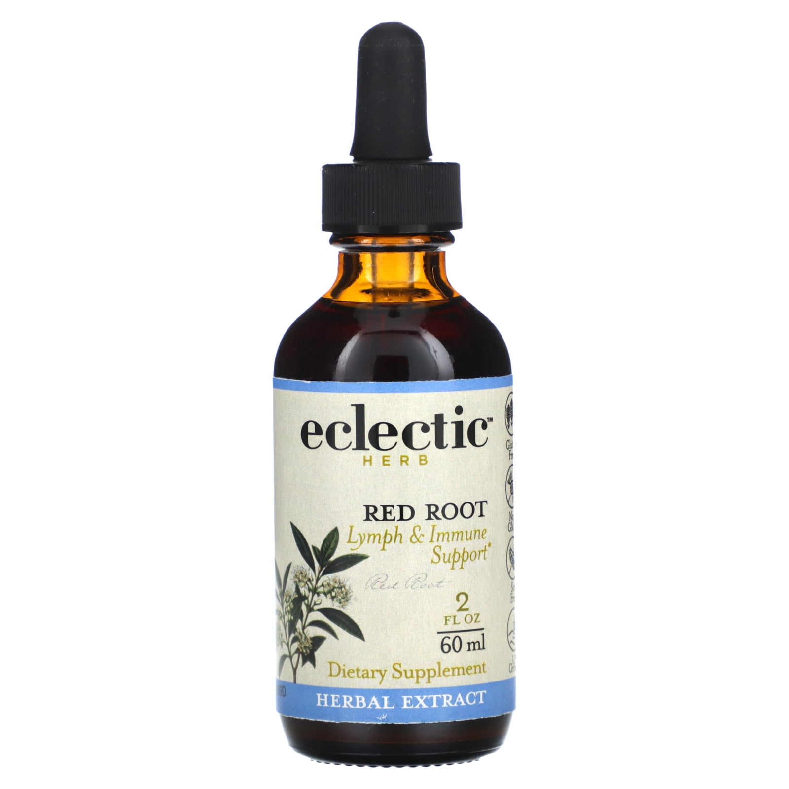 Eclectic Herb Red Root Extract, 250 mg, 2 fl oz (60 ml) - Walmart.com