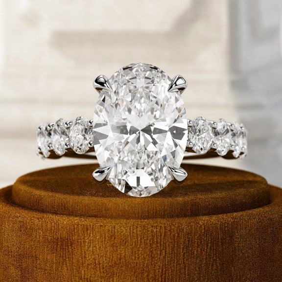 Bypass Engagement Ring, Three Stone Wedding Proposal Ring, 1.3 Ct Pear ...