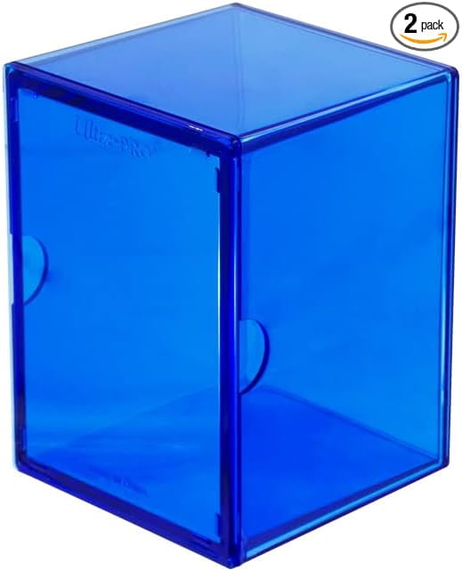 Ultra PRO: 2-Piece Deck Box - Eclipse (Pacific Blue) - Walmart.com