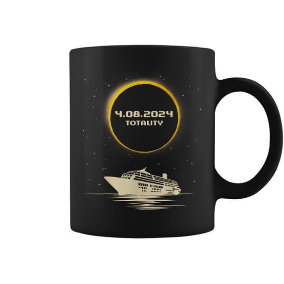 Eclipse 2024 Cruise Ship Total Solar Eclipse Totality Family Coffee ...