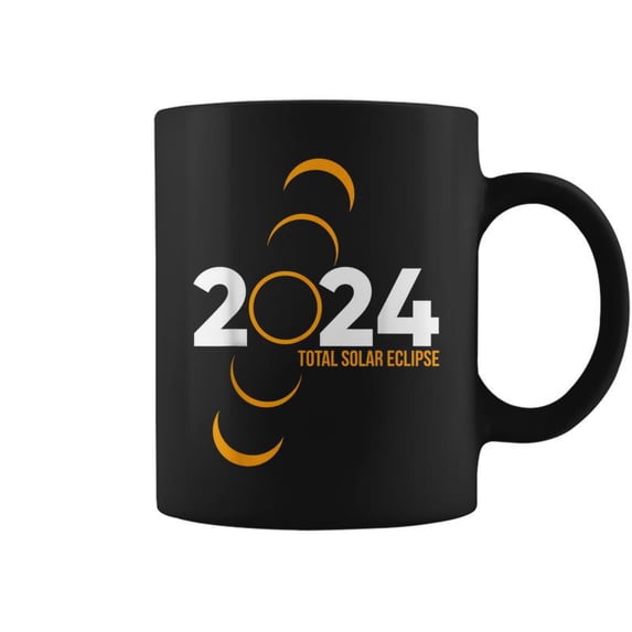 Eclipse 2024 Total Solar Eclipse Astronomy Moon Sun Coffee Mugs ...