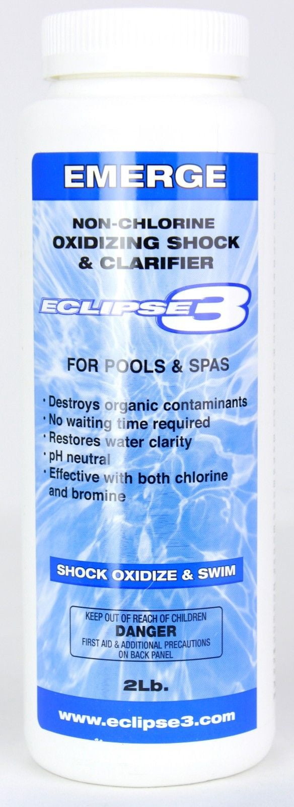 Eclipse 3 Emerge 2 lb Chlorine-Free Oxidizing Swimming Pool Shock ...
