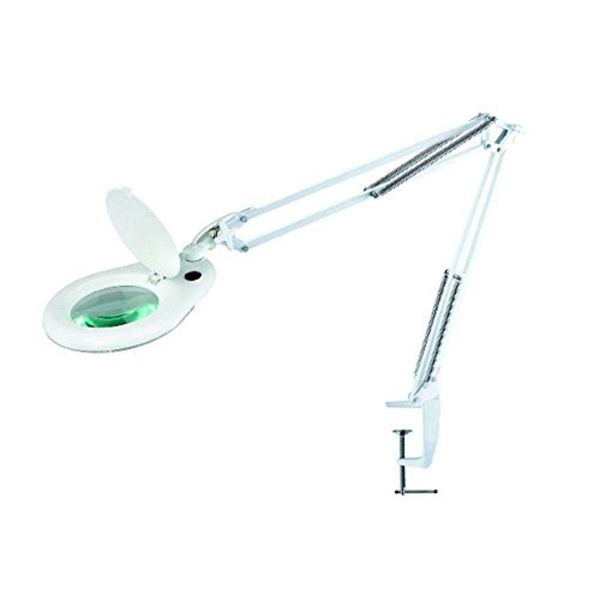 Eclipse 902-109 5" Diameter Magnifier Workbench Lamp with Bench Clamp ...
