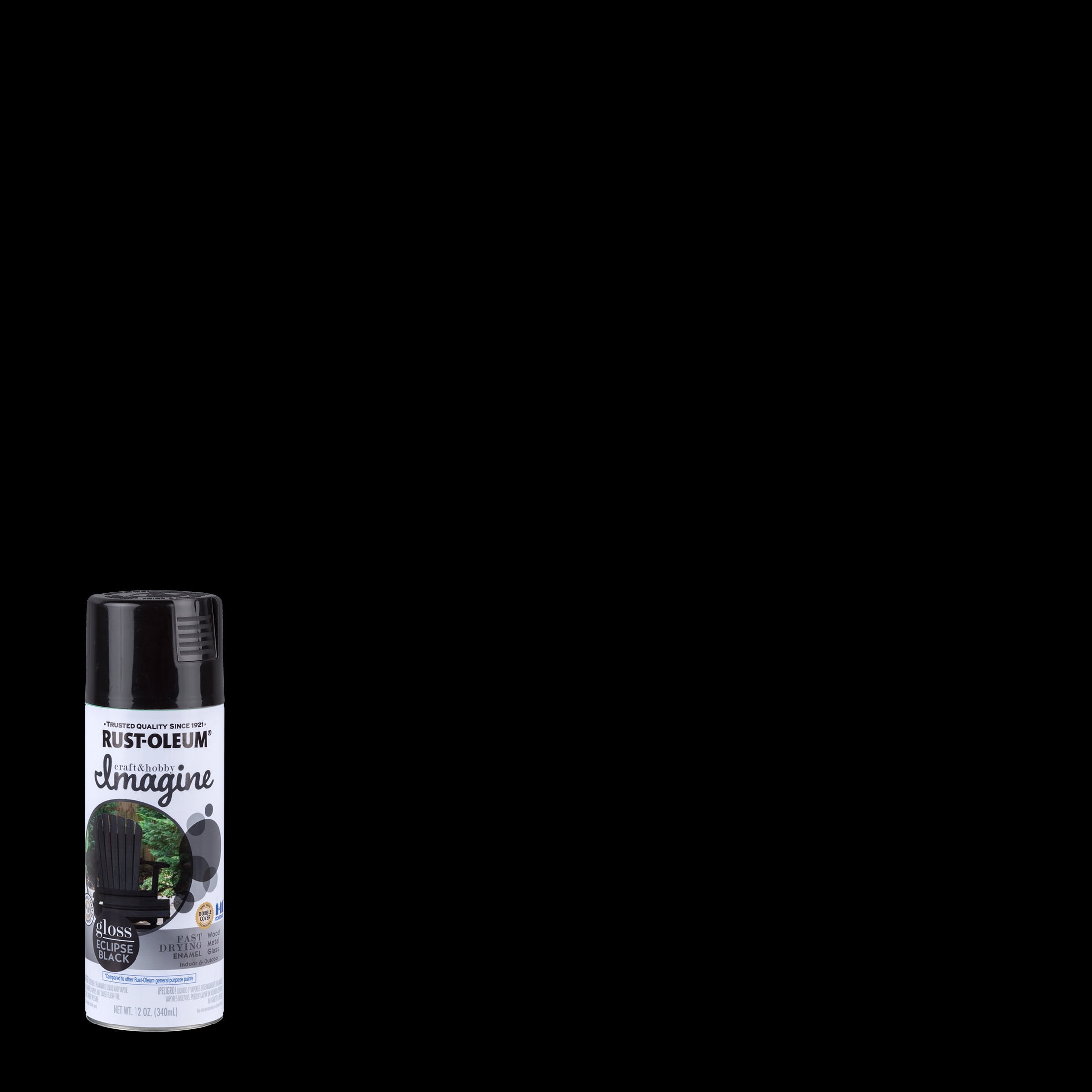 4 Pack, Eclipse Black, Rust-Oleum Craft & Hobby Gloss Imagine Enamels ...