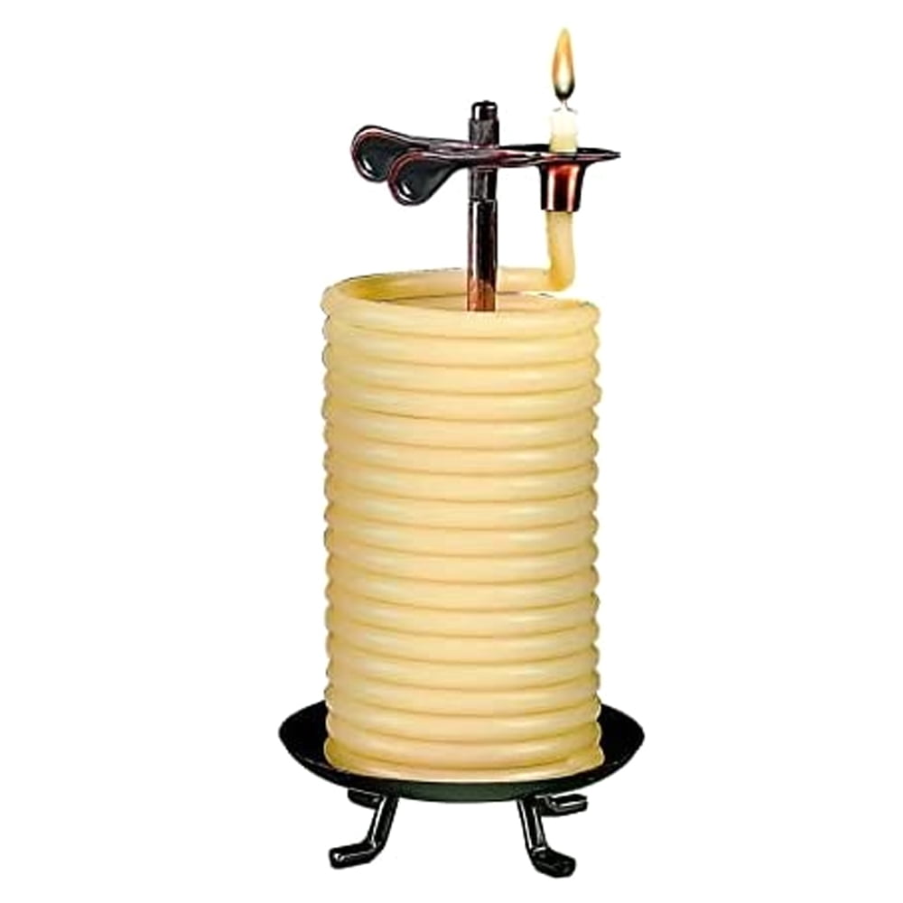 Eclipse - Candle By The Hour - 80 Hour Natural Bees Wax (20559B) Coil ...