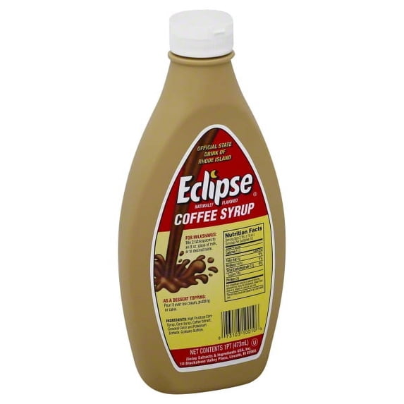 Eclipse 16oz Coffee Syrup, Naturally Flavored, Perfect for Milk Shakes ...