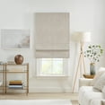 Eclipse Cordless 100% Blackout Polyester Roman Window Shades, 31" x 64 ...