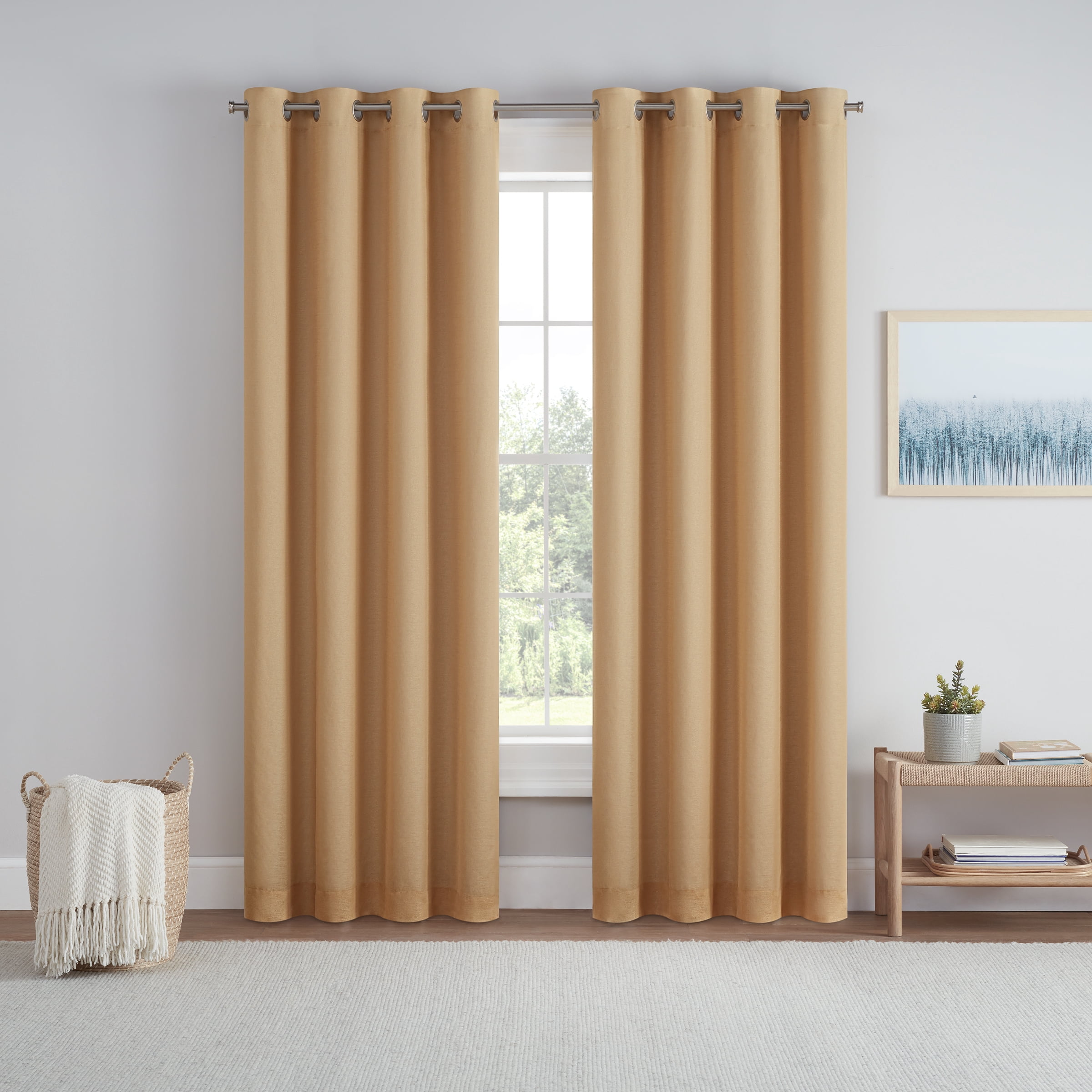 Eclipse Dutchess 100% Blackout Lined Curtains, Solid Grommet (1 panel ...