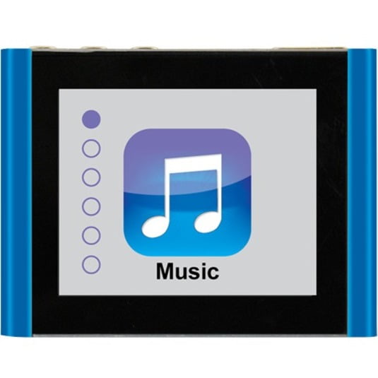 Eclipse Fit Clip Plus 8GB MP3 Player with LCD Display, Blue, ECLIPSE ...