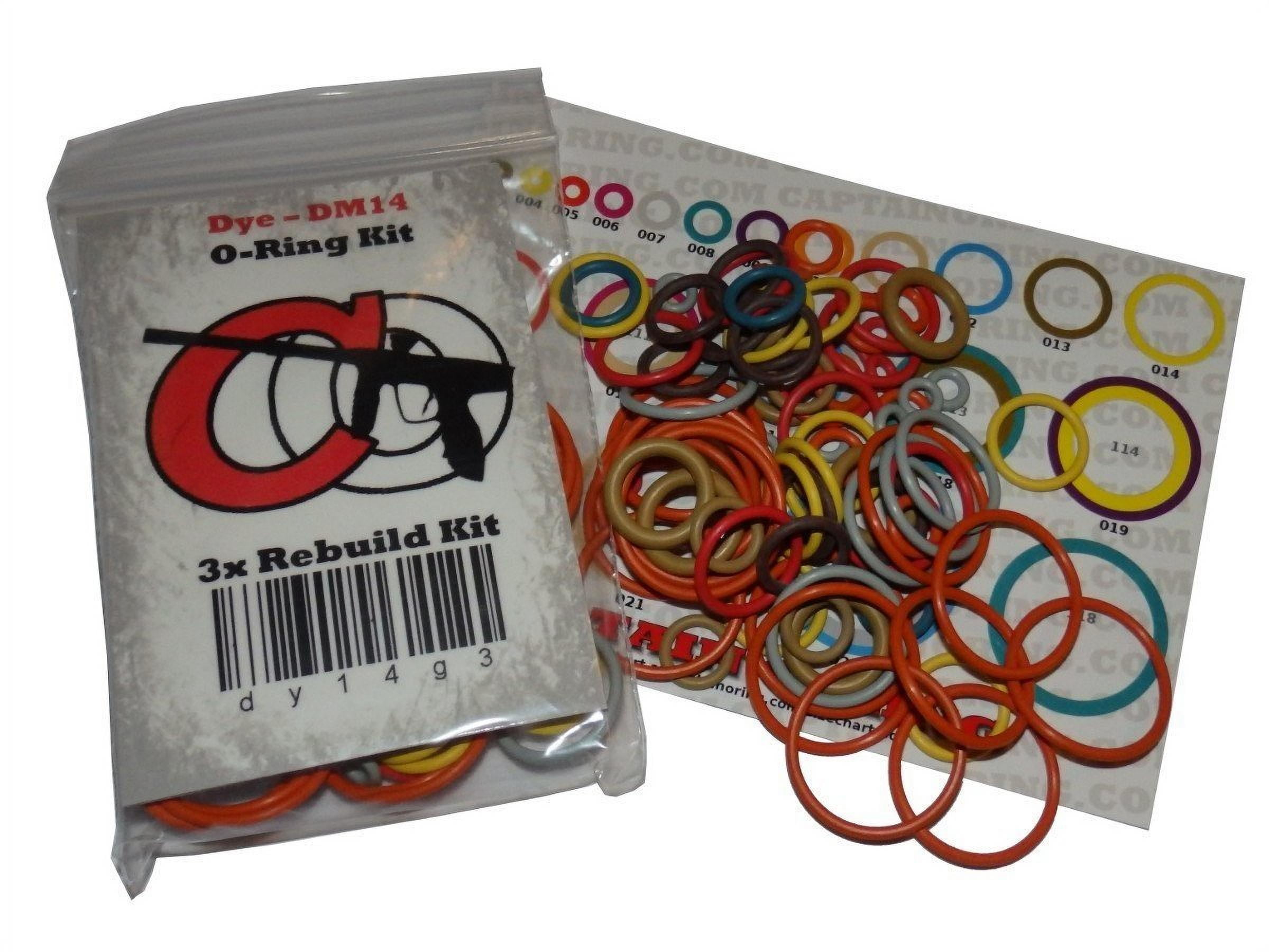 Eclipse GTEK 170R - Color Coded 3X Oring Rebuild Kit - Walmart.com