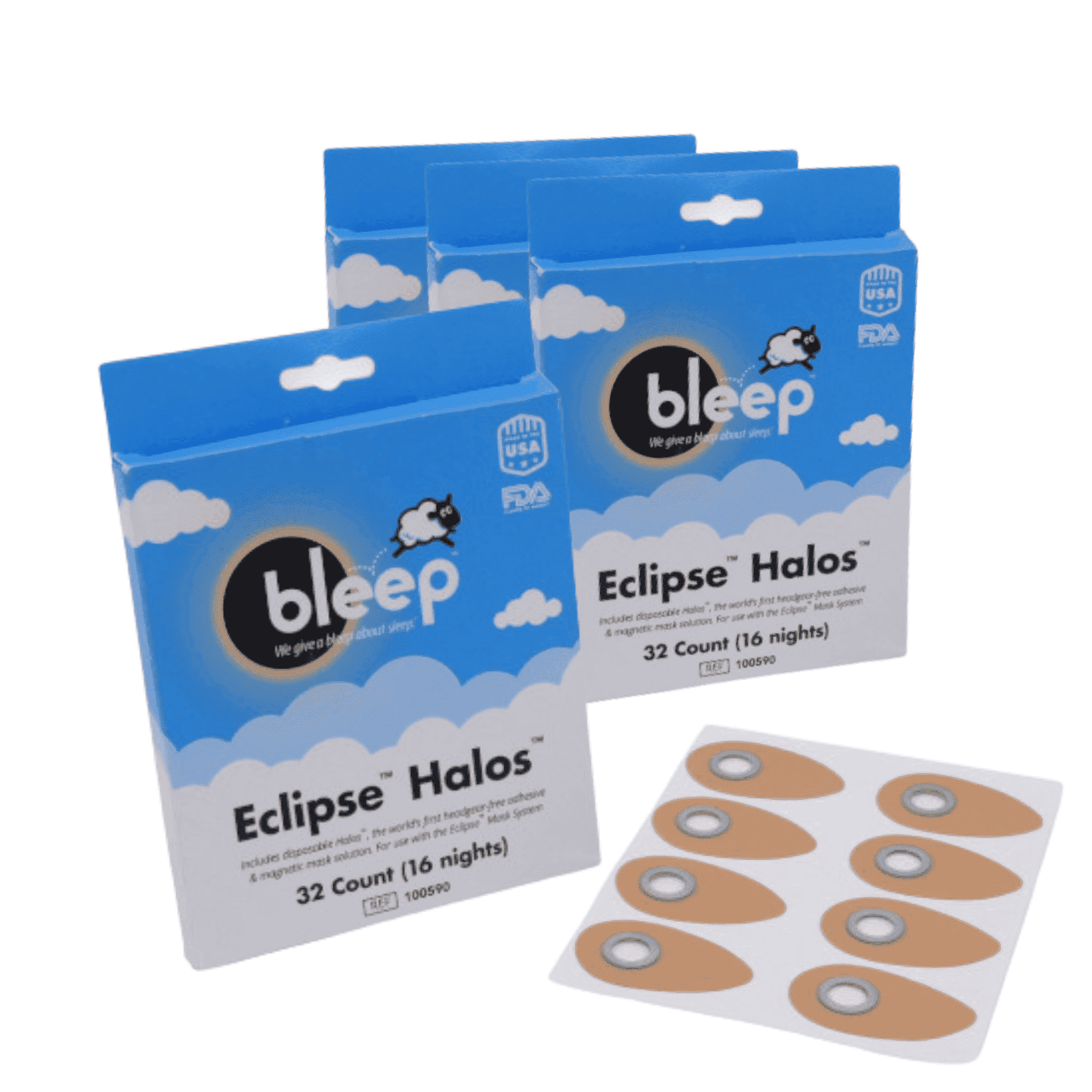 Bleep Eclipse Halos 128-Pack | MagSeal Ports for Eclipse Frame | One ...