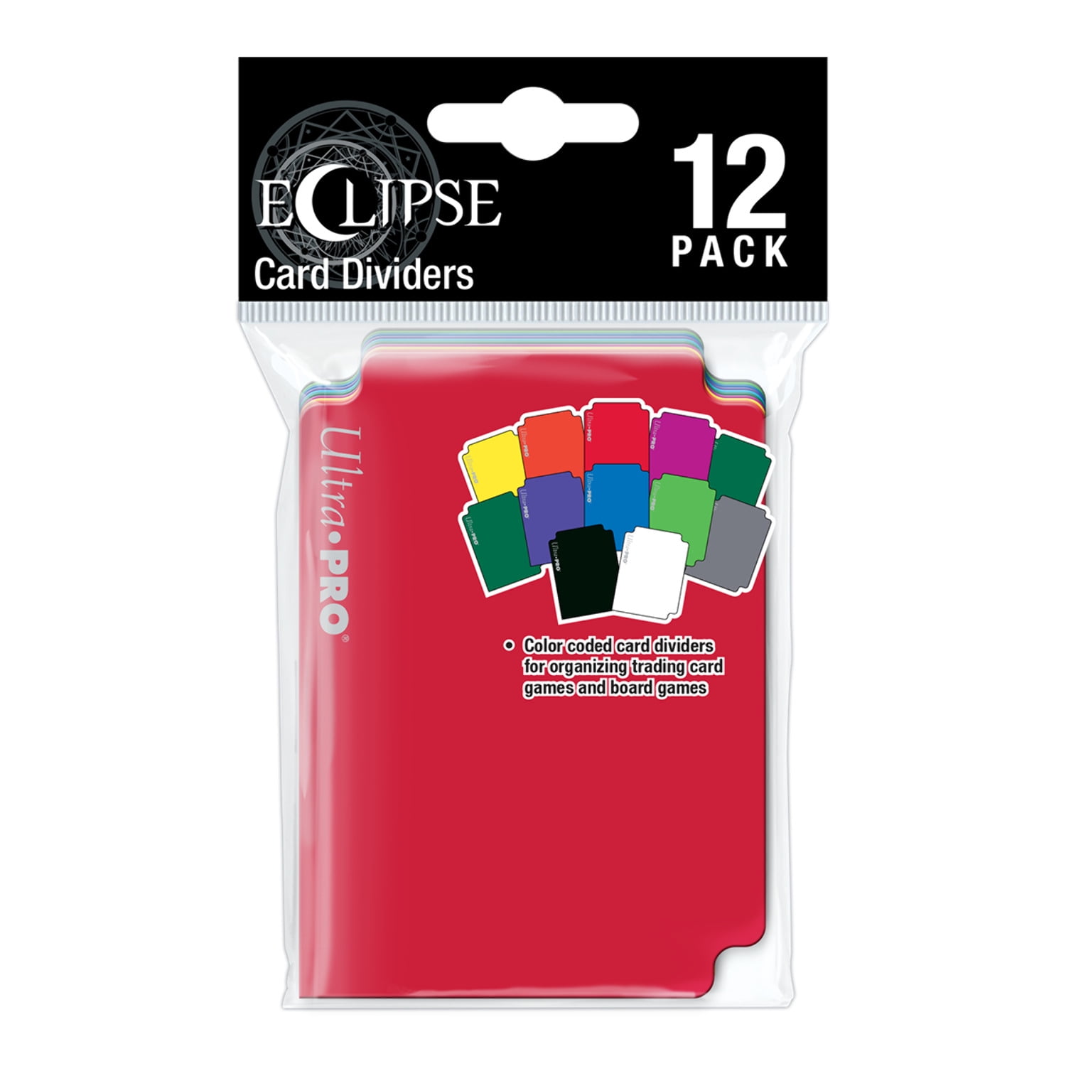 Ultra Pro Card Protection Eclipse Multi-Colored Dividers (12 Pack ...