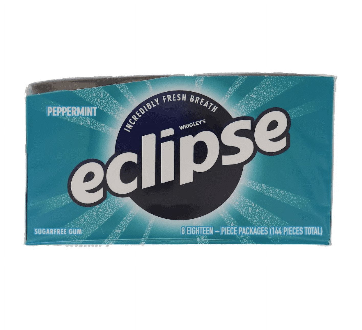 Eclipse Peppermint Chewing Gum, 8 Packs - Variety of Flavors - Walmart.com