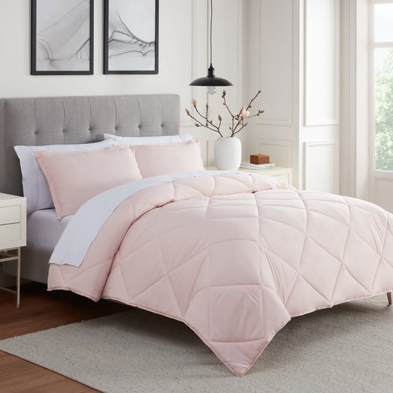 Eclipse Sleep Solutions Stain Release and Cooling Pink Down Alternative ...