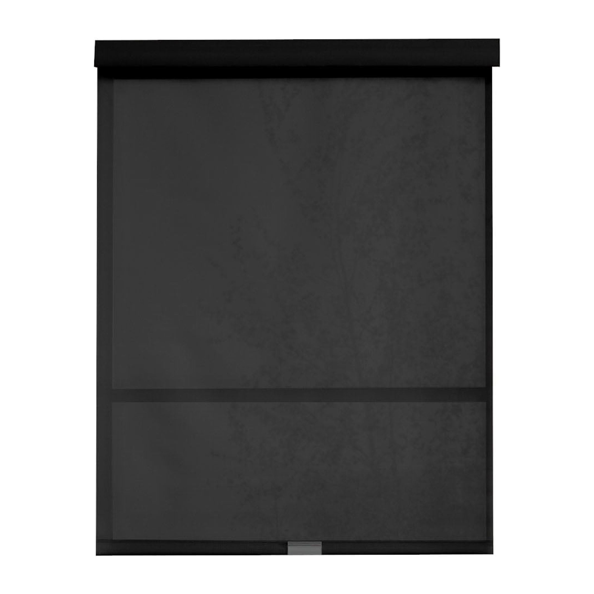 Eclipse Solar Cordless Light Filtering Privacy Roller Shade, Black, 35 ...