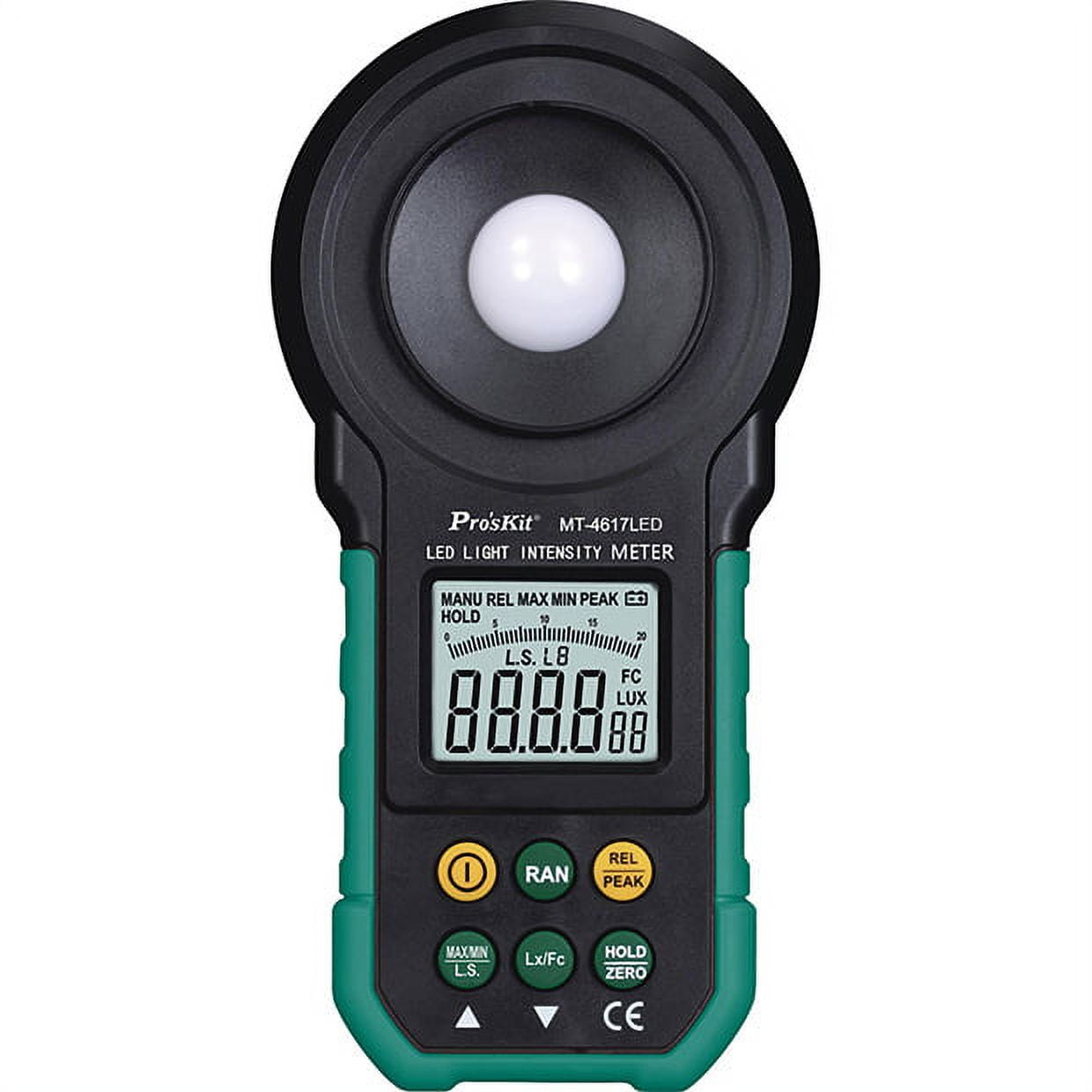 Light Meter To Measure Light Intensity