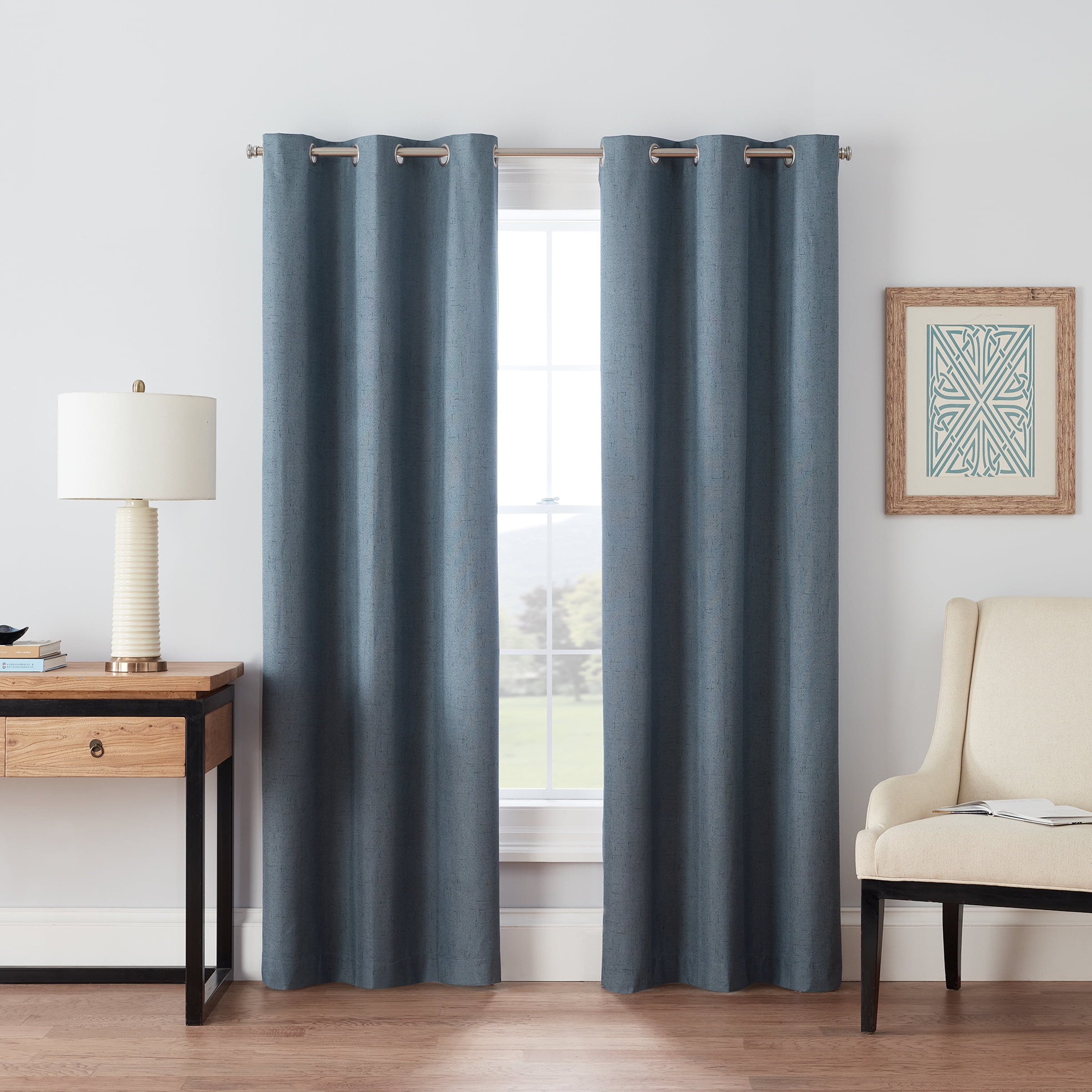 Eclipse Windsor Light Blocking Curtain Panel - Walmart.com