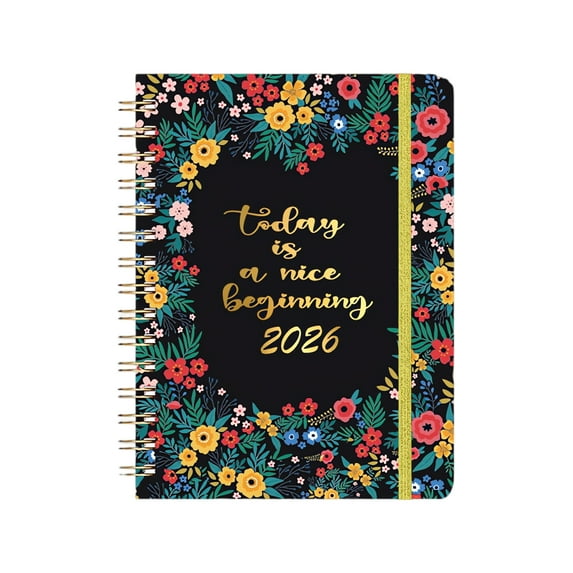 EclipseJewels 2026 Planner with Stylish Calendar Design, Ample Notebook ...