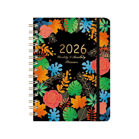 EclipseJewels 2026 Planner with Stylish Calendar Design, Ample Notebook ...