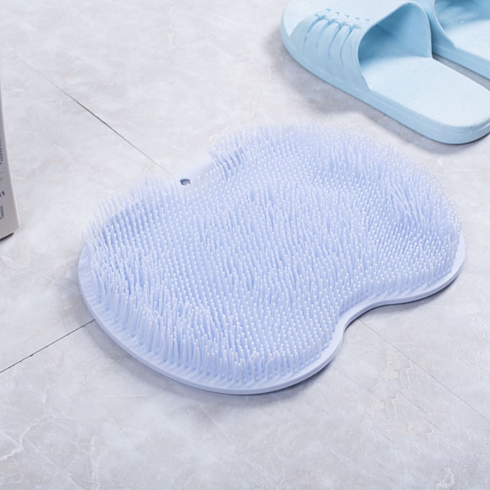 EclipseJewels Back and Foot Scrubber Pad with Suction Cups, Bathroom ...