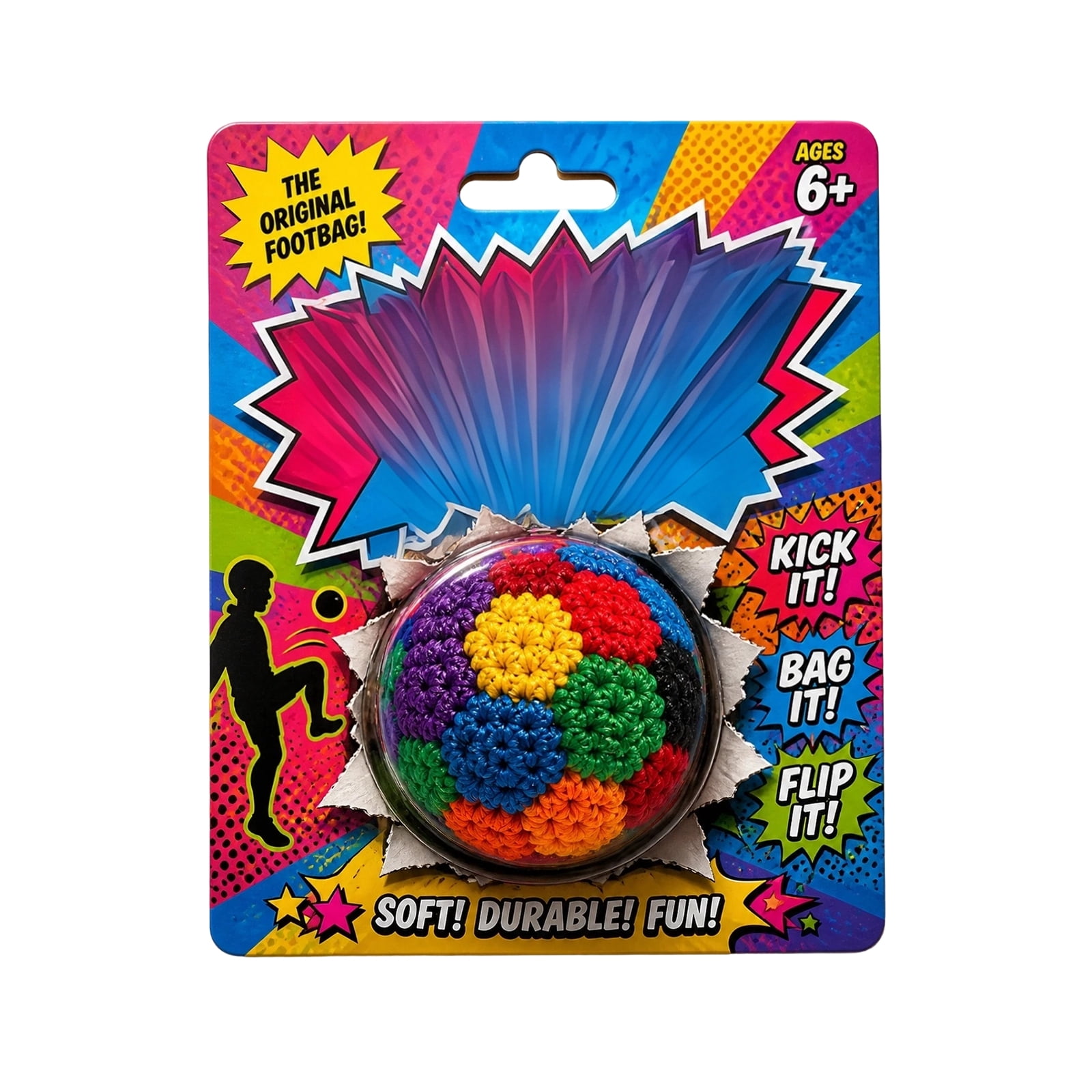EclipseJewels Bean Bag Toys for Kids - Soft Footbag Hacky Sack, Safe ...
