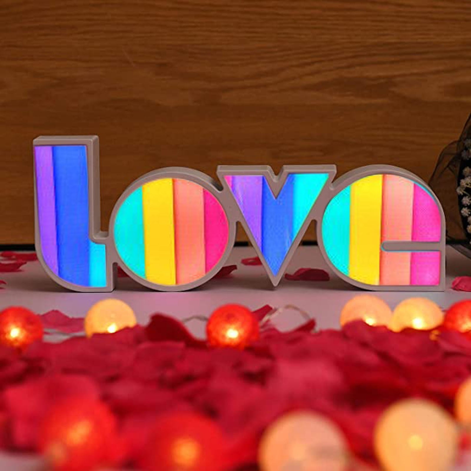 EclipseJewels Creative LOVE Shape LED Letter Lights for Proposal ...