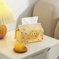 EclipseJewels Cute Cheese Tissue Box, Cartoon Desktop Fabric Tissue ...