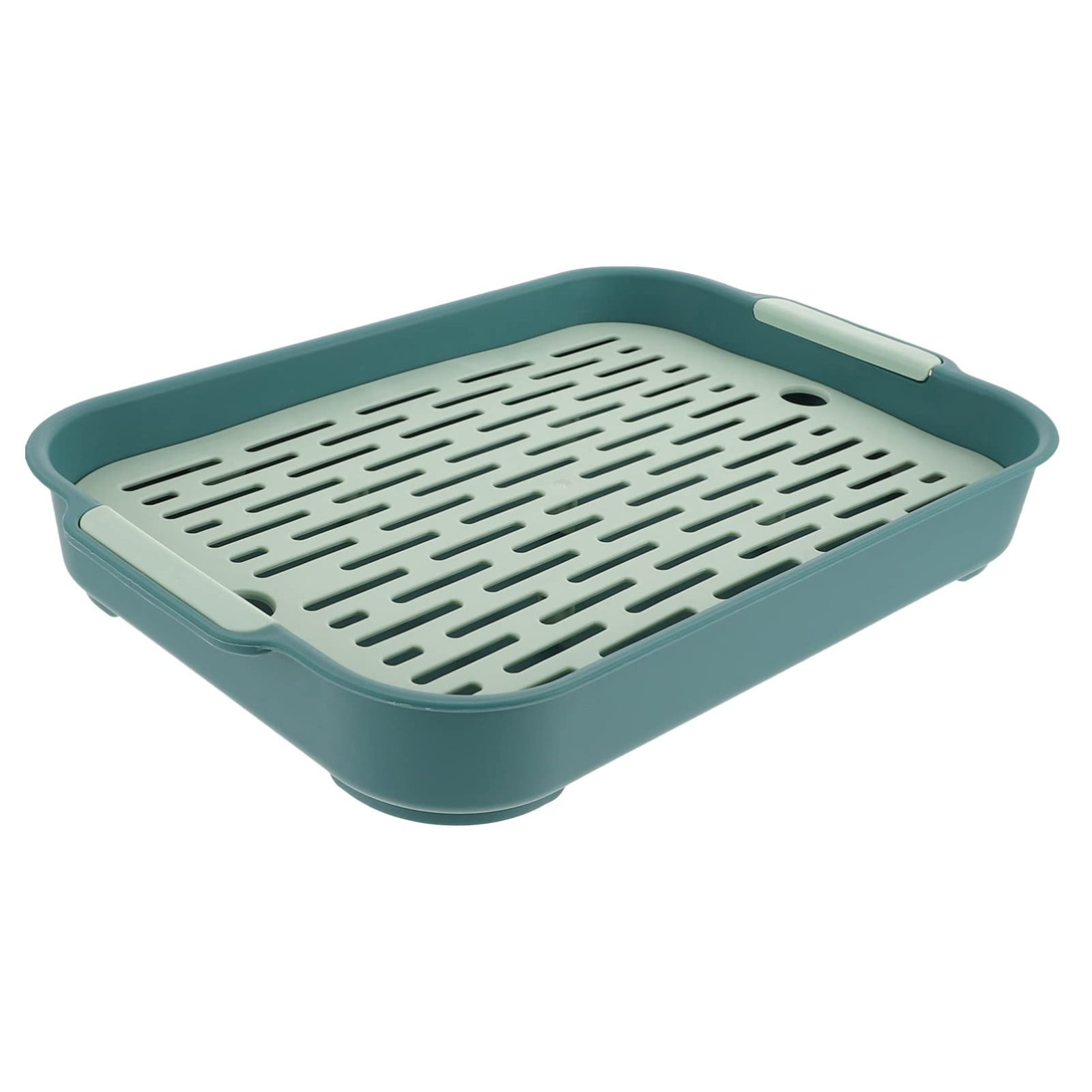EclipseJewels Double-Layer Drying Tray for Cups and Mugs, Rectangular ...