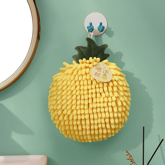 EclipseJewels Hand Towel with Hanging Loop, Thickened Absorbent Towel ...