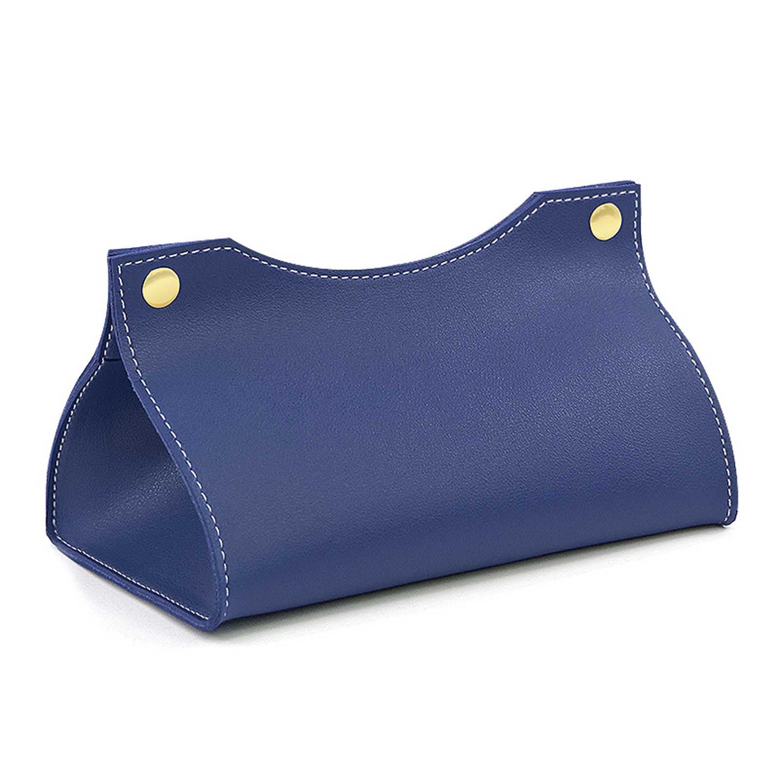 EclipseJewels Leather Tissue Box Organizer for Home, Decorative Napkin ...