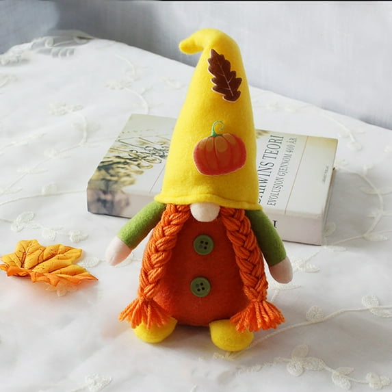 EclipseJewels Orange Thanksgiving Faceless Rudolph Doll Decoration ...