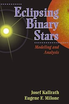 Eclipsing Binary Stars - Modeling and Analysis - Walmart.com