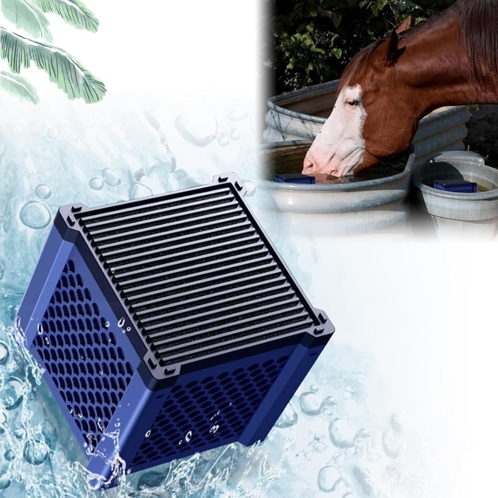 Eco-Aquarium Water Trough Purifier Cube - Activated Carbon Filter Media ...