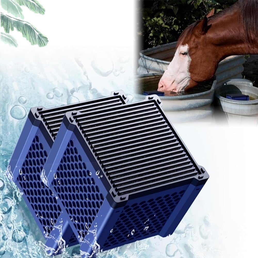 Eco-Aquarium Water Trough Purifier Cube - Activated Carbon Filter Media ...