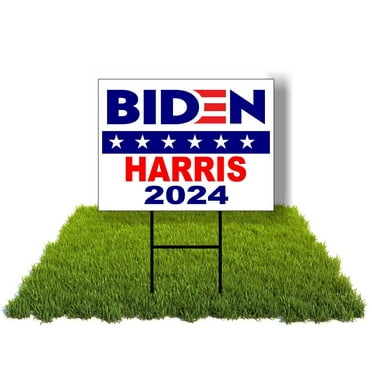 President Donald Trump Big Head Yard Sign, 19" x 14" - Walmart.com