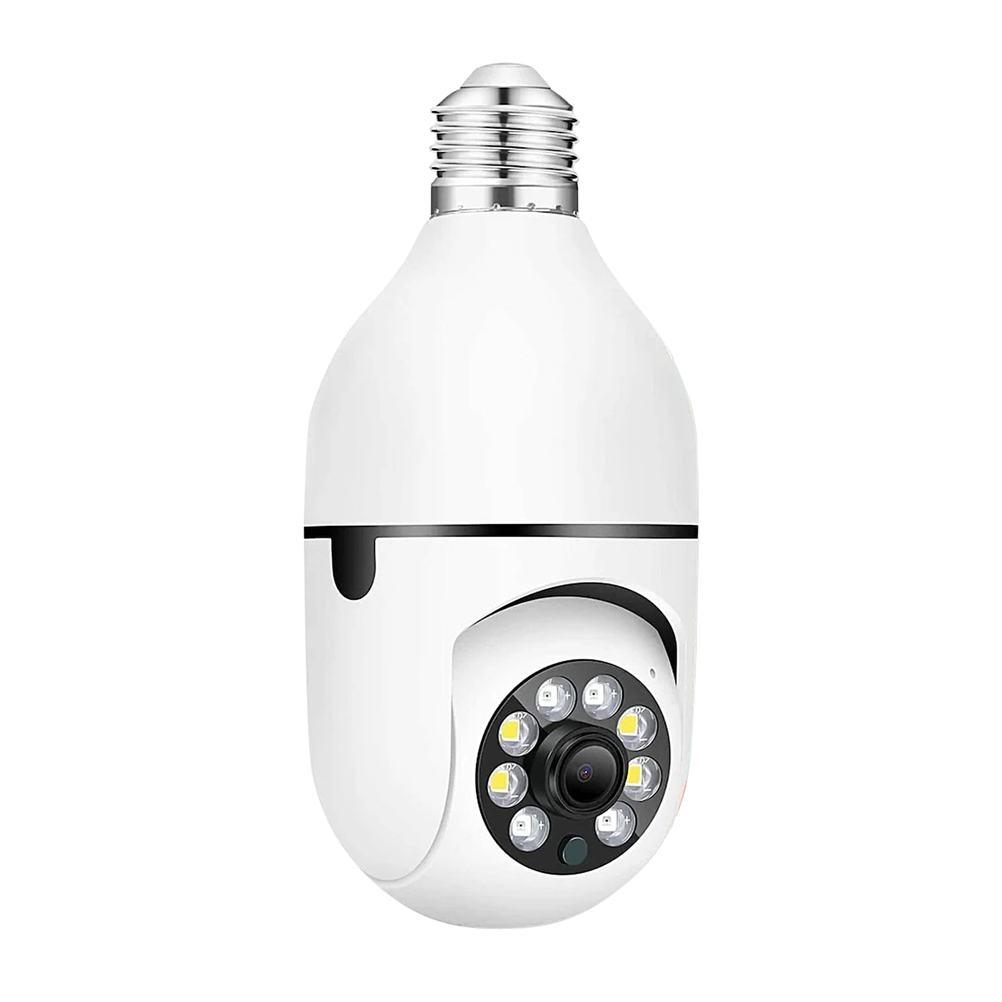 Eco-Bright Wifi Surveillance Light Bulb Camera Full Color Night Vision ...