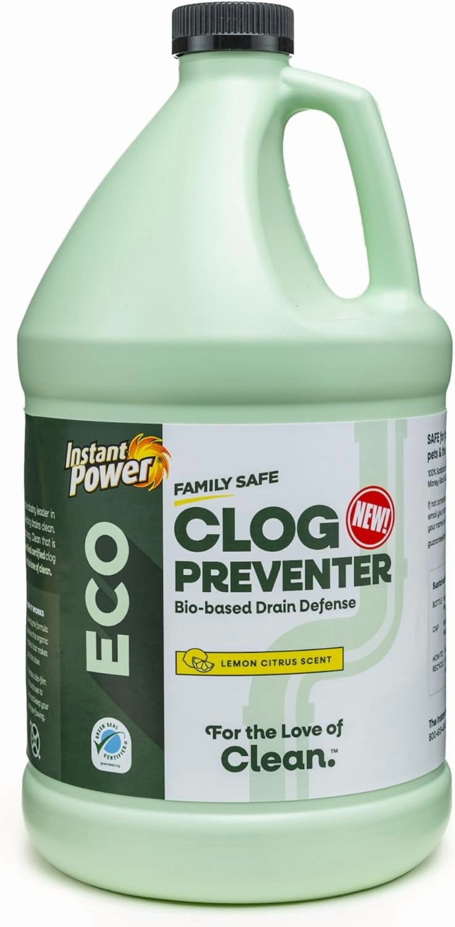 Eco Clog Preventer - Enzyme Drain Cleaner Liquid and Deodorizer for ...
