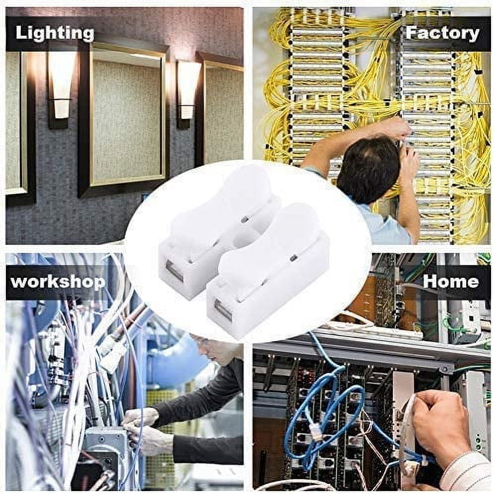 Eco-Conscious Packaging, Push Quick Wire Connector, 2 Pin Terminal ...