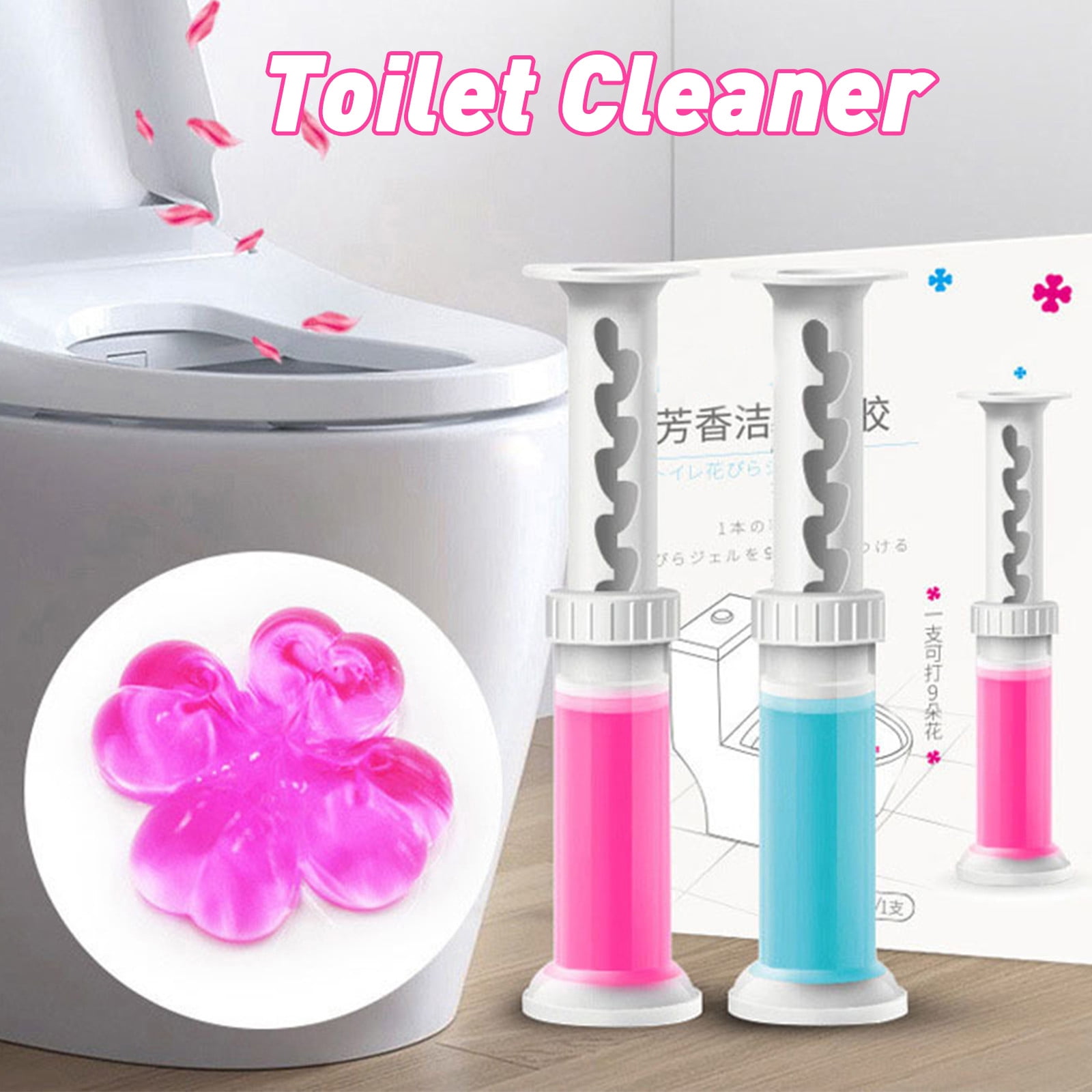 Eco-Conscious Packaging, Toilet Antibacterial Deodorant Gel, Cleaning ...