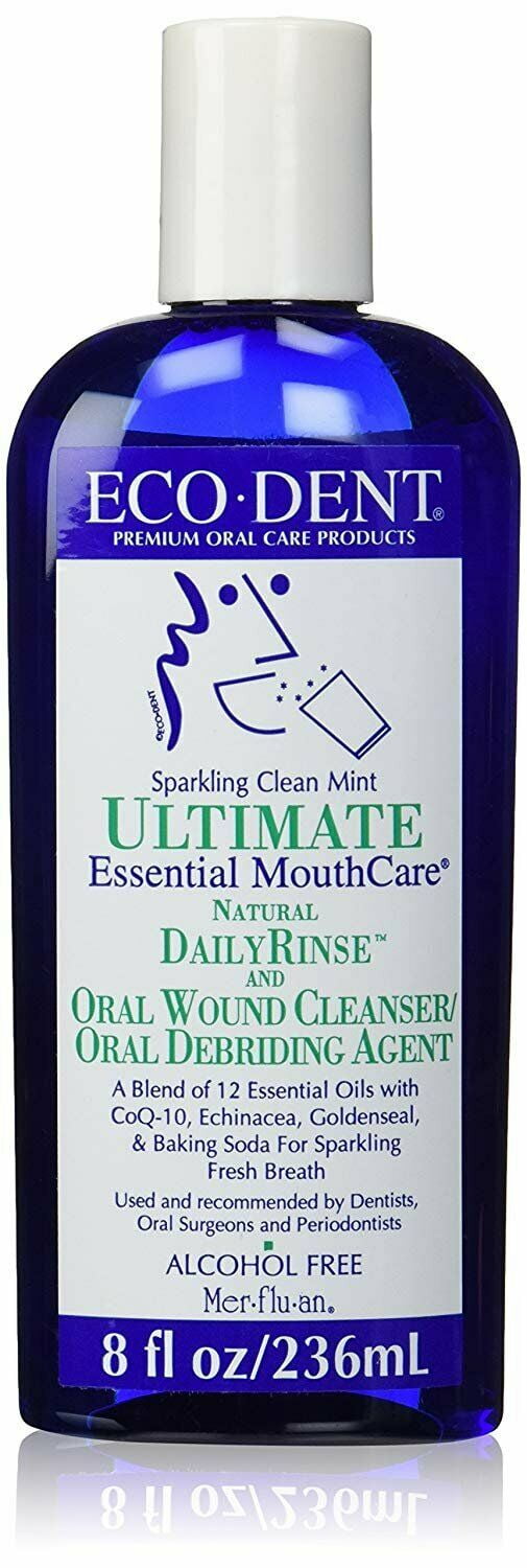 Eco- Dent Daily Rinse Ultimate Essential Mouth Care, Sparkling Clean ...