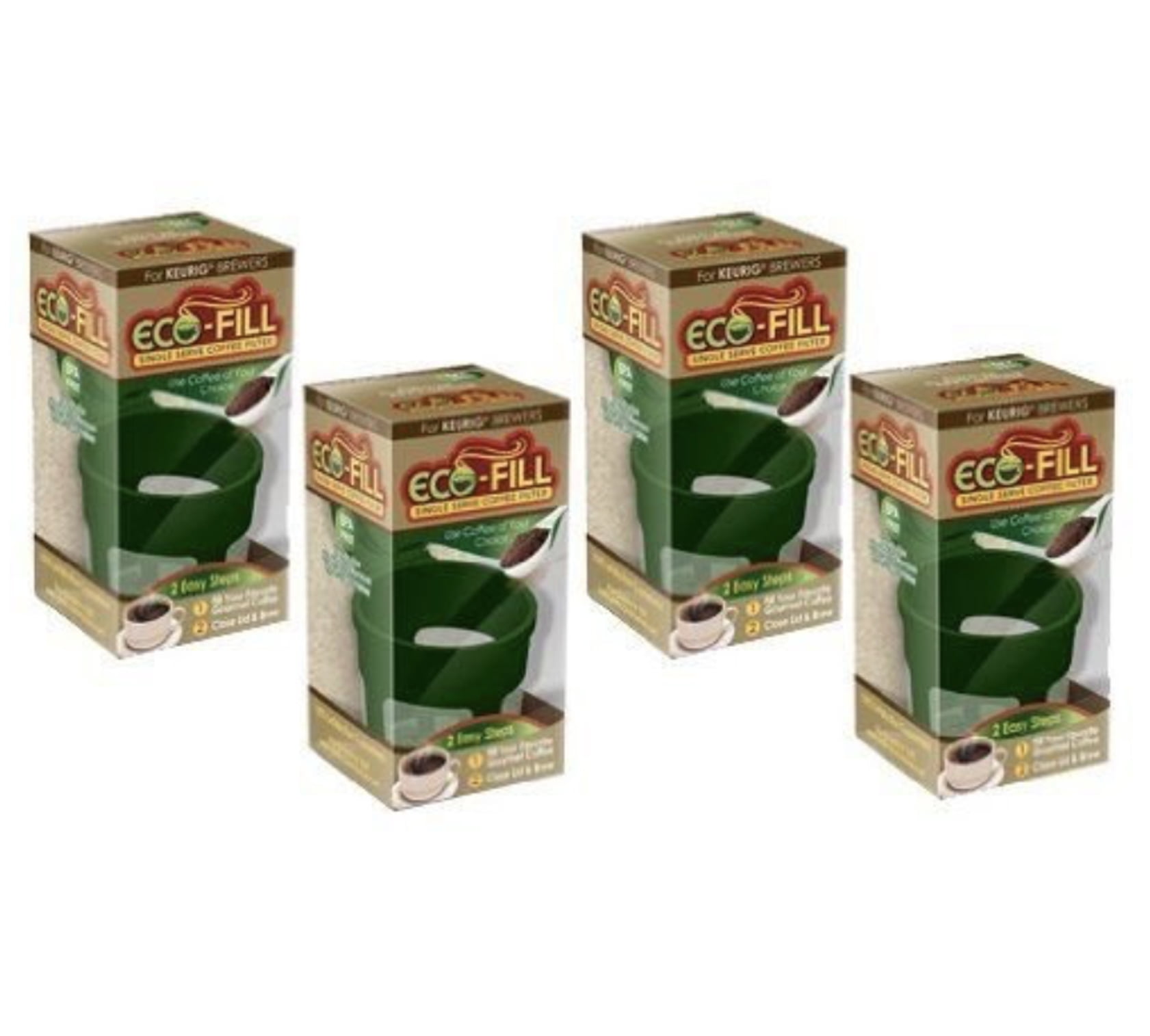 Perfect Pod Eco-Fill Refillable Capsule for K-Cup Brewers – Compatible ...