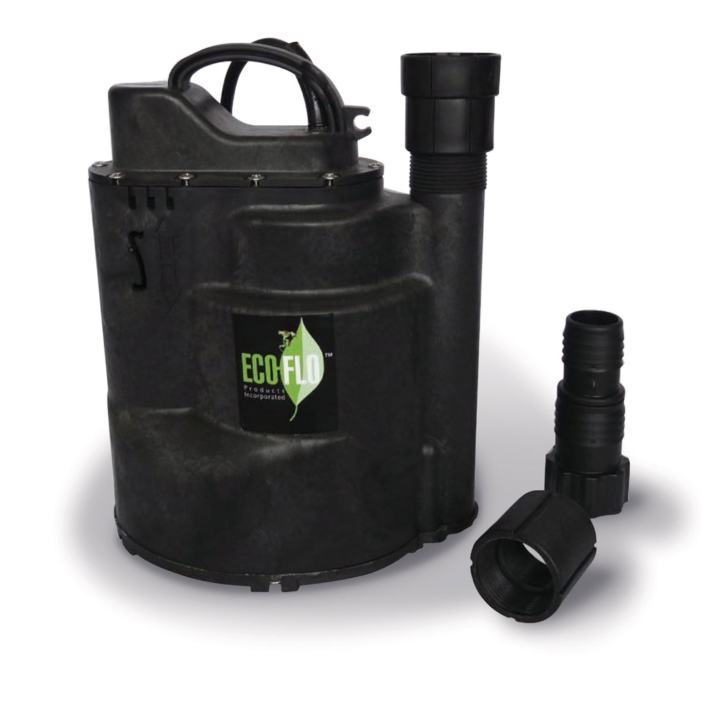 Eco-Flo SUP59 1/2 HP 115V 2520 GPH Automatic Submersible Utility Sump ...