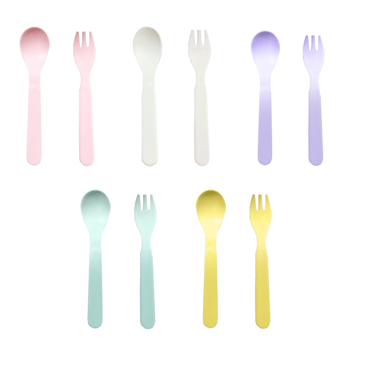 Eco-Friendly Bamboo Baby Spoon Set, Heat Safe Design For Hot Foods ...