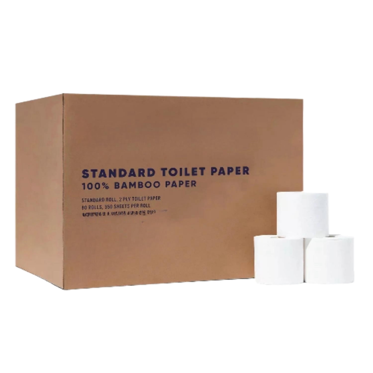 Eco-Friendly Bamboo Toilet Paper | 100% Pure Bamboo, Sustainable ...