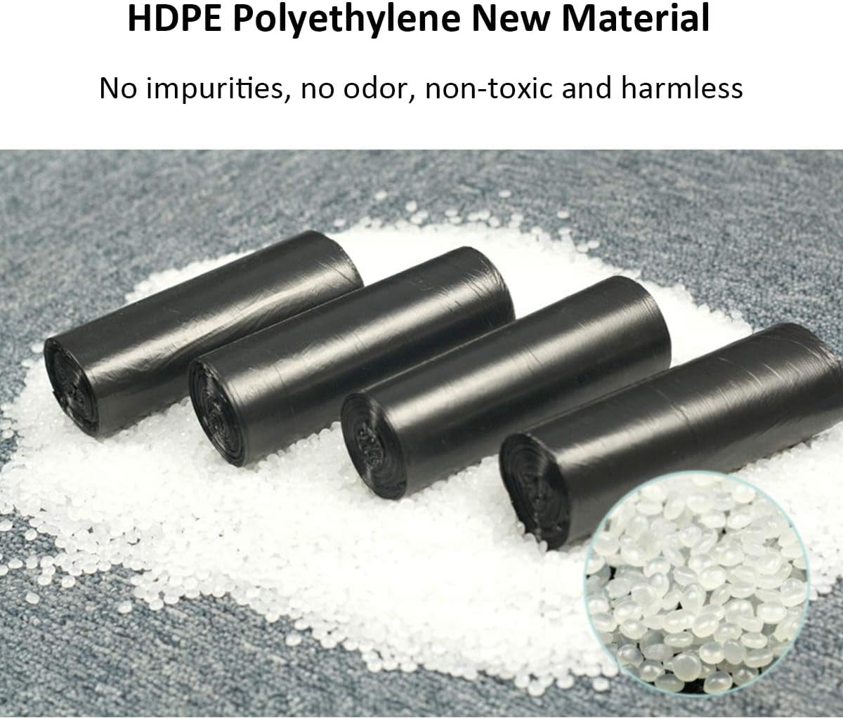 Eco-Friendly Biodegradable Trash Bags, Plant Starch Material, No Smell ...