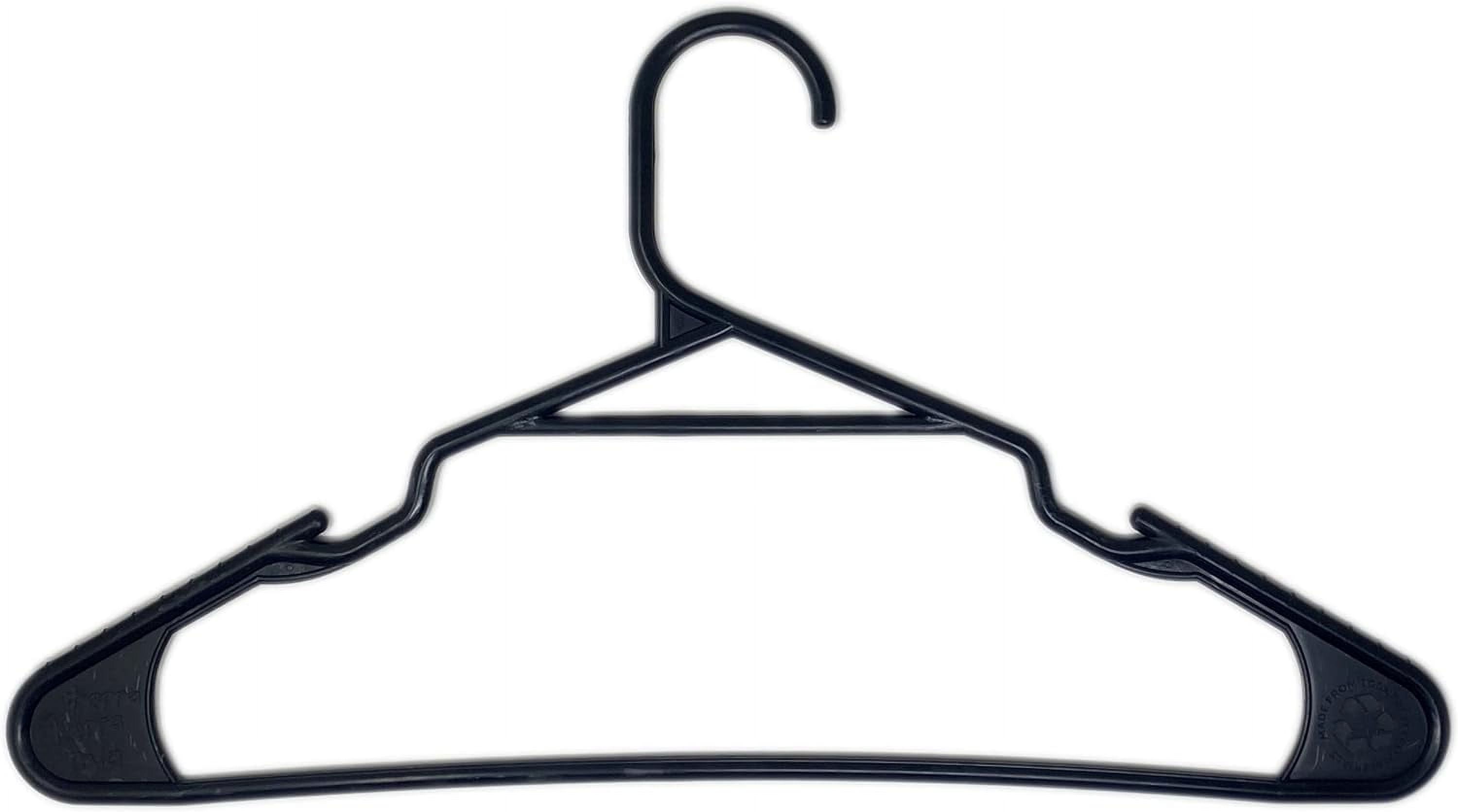 Eco-Friendly Clothing Hangers for Avg. Weight (Max 3lbs) Clothes Made ...