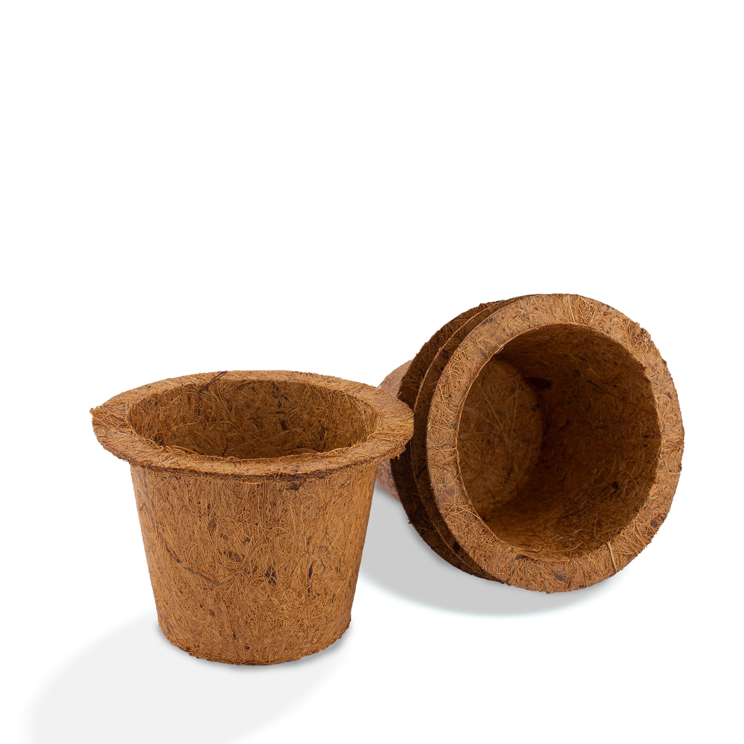 Eco-Friendly Coco Pots Made from Coconut Fiber; Great for Starter ...