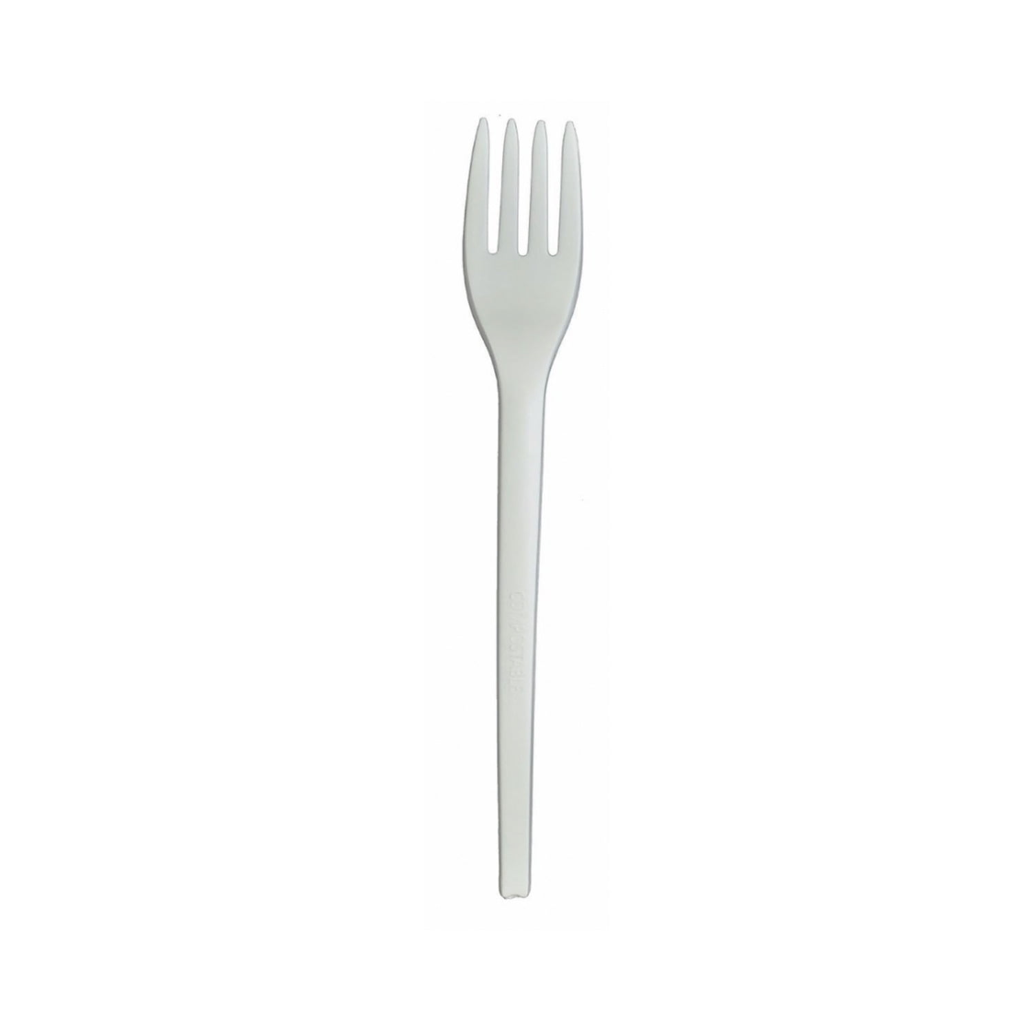 Eco-Friendly Compostable CPLA Fork - Walmart.com