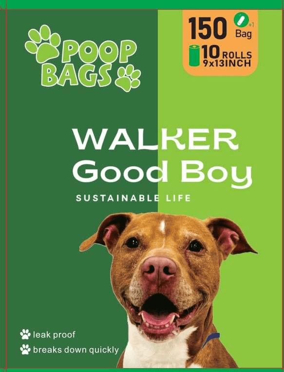 Eco-Friendly Corn Starch Lightly Scented Poop Bags for Dogs - Leak ...